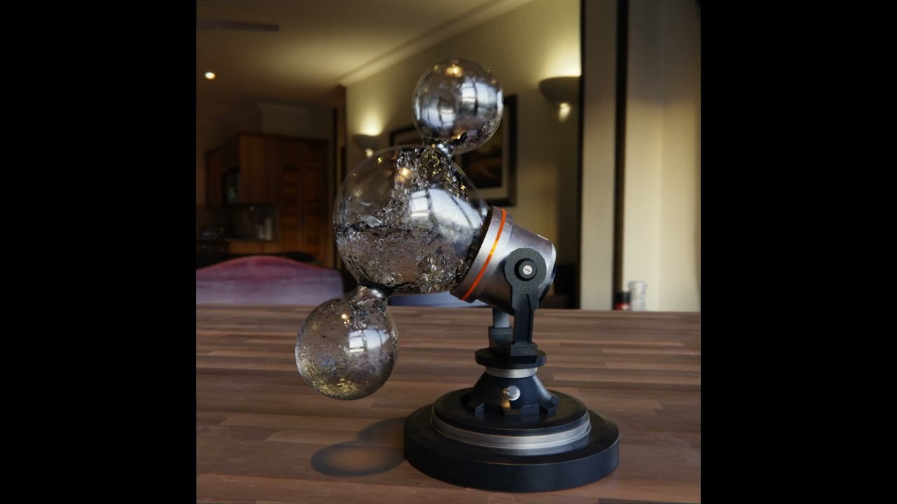 ArtStation - Water orbs spinner