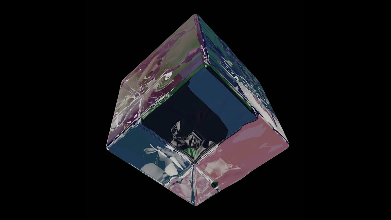 ArtStation - Wavy Cube (loop)