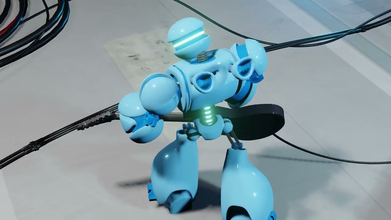 ArtStation - BLUE BOT