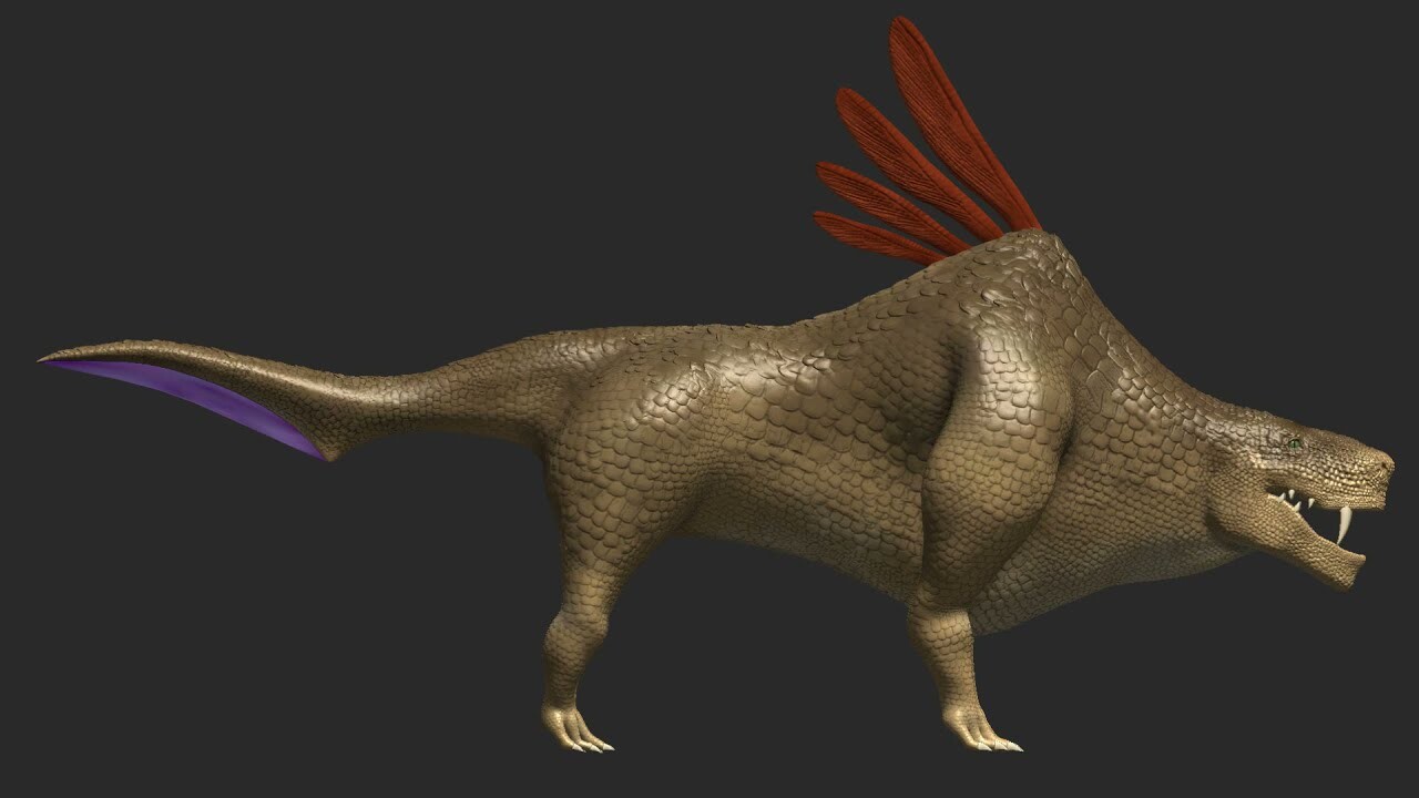 ArtStation - Fictional Reptile Modeling