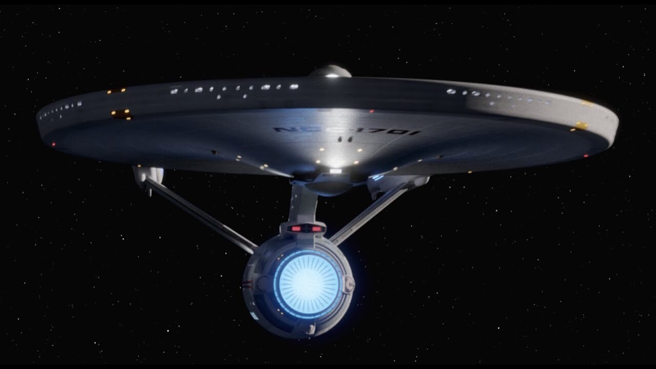 ArtStation - TNG style Star Trek Intro with the NCC-1701 Refit