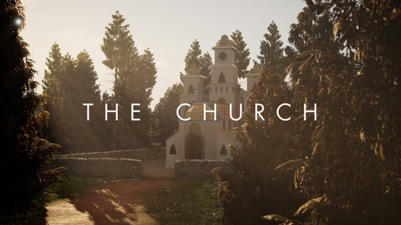 ArtStation - Unreal Engine Church environment