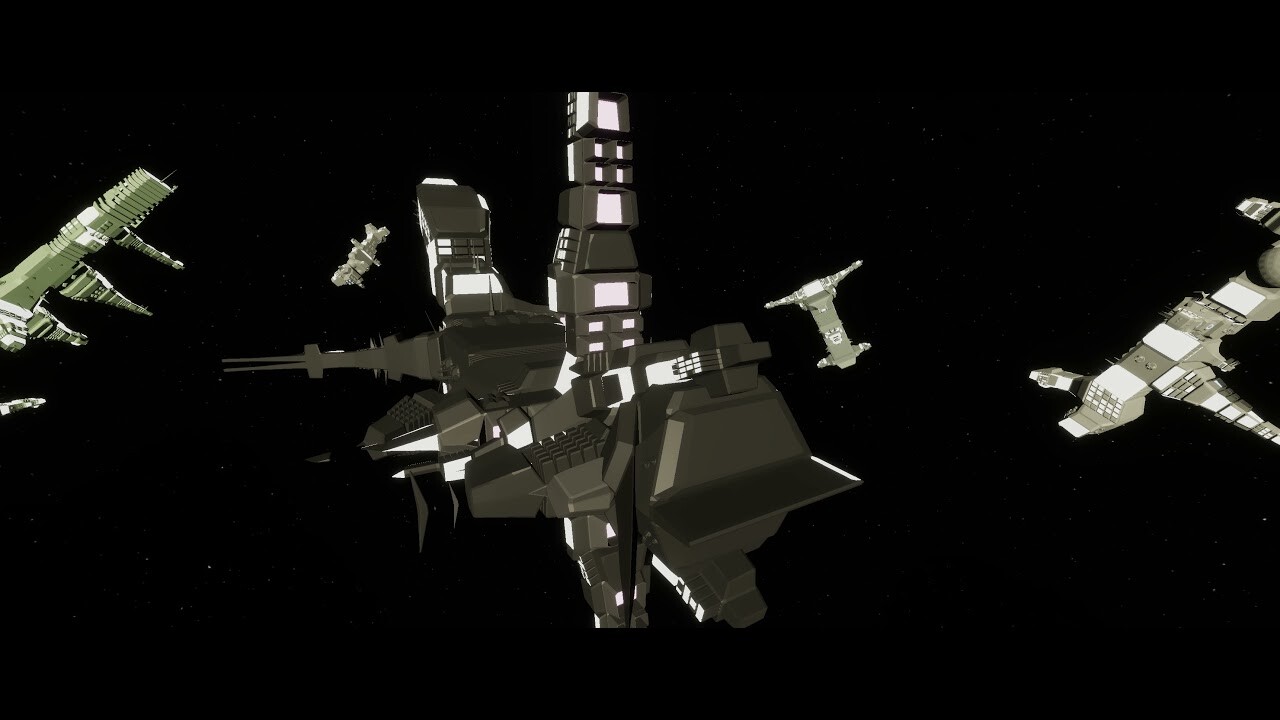 ArtStation - Space (spaceship cemetery)