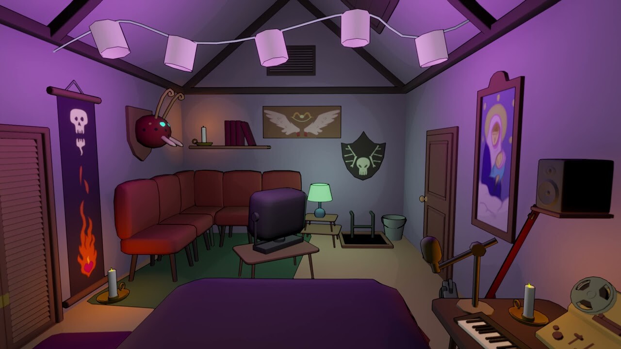 ArtStation - Marceline's Room - Unreal