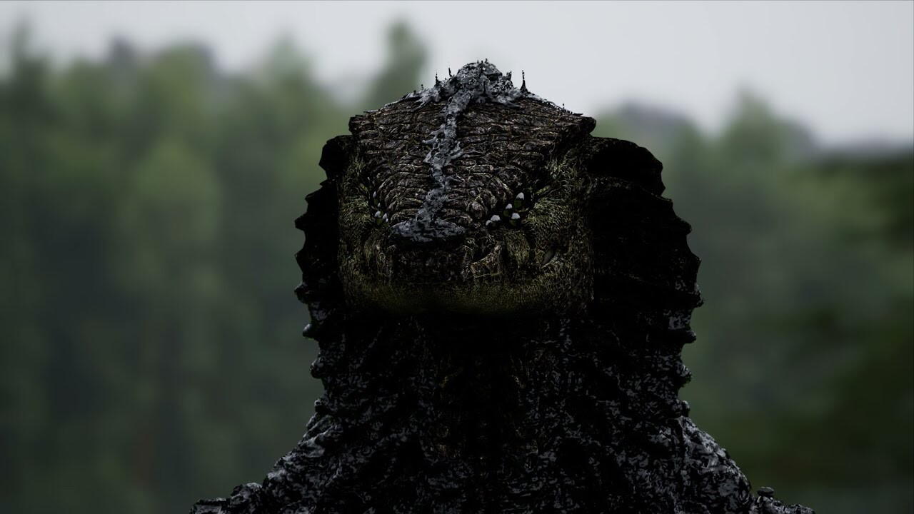 ArtStation - [UE 4.27] [Path Tracer] Rakka Klum alien render test