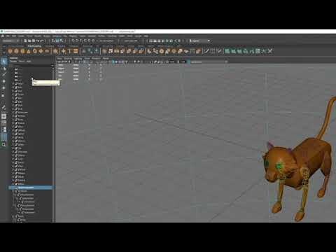 ArtStation - Cat Model and Run Cycle