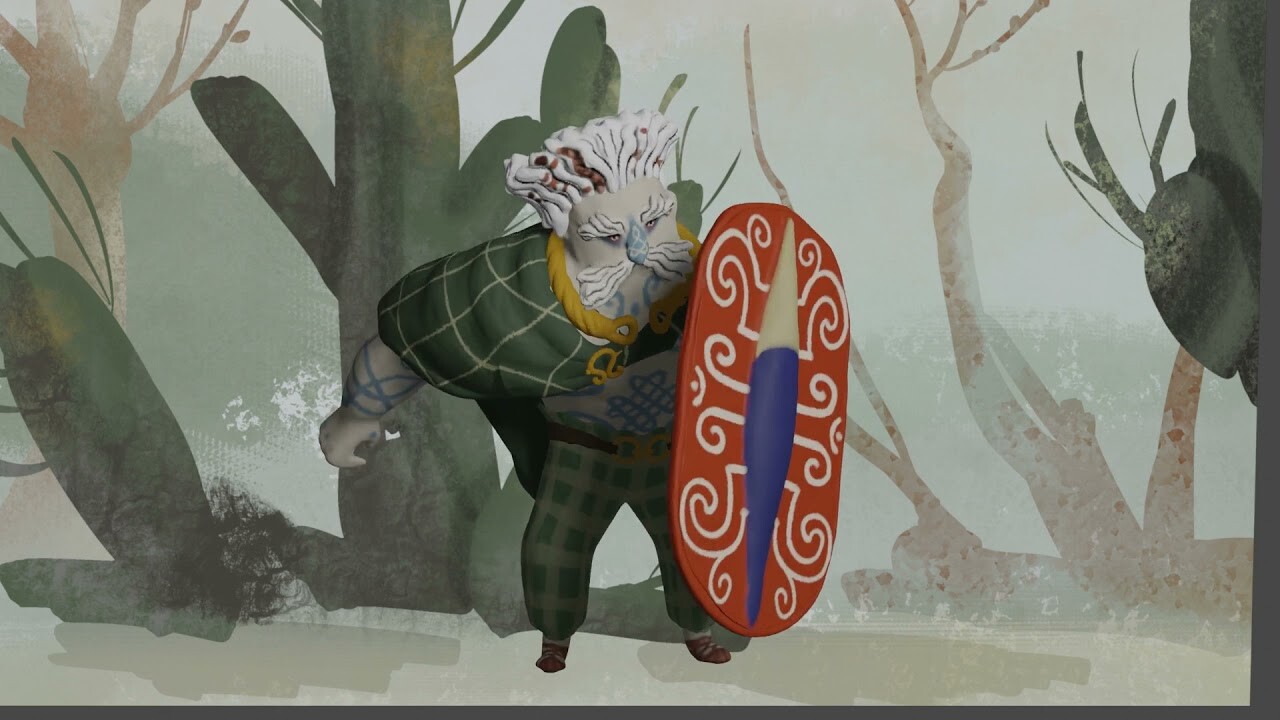 ArtStation - Celtic character creation
