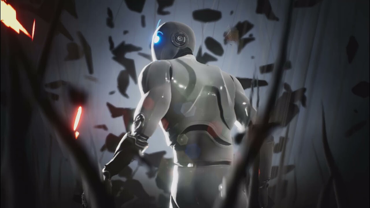 ArtStation - Mannequin Motion Poster in UE4 Niagara and Sequencer