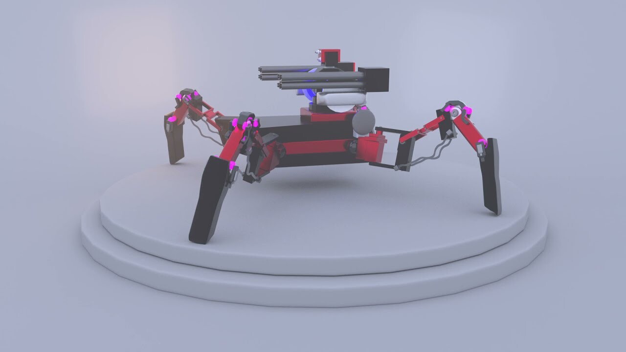 ArtStation - spiderbot