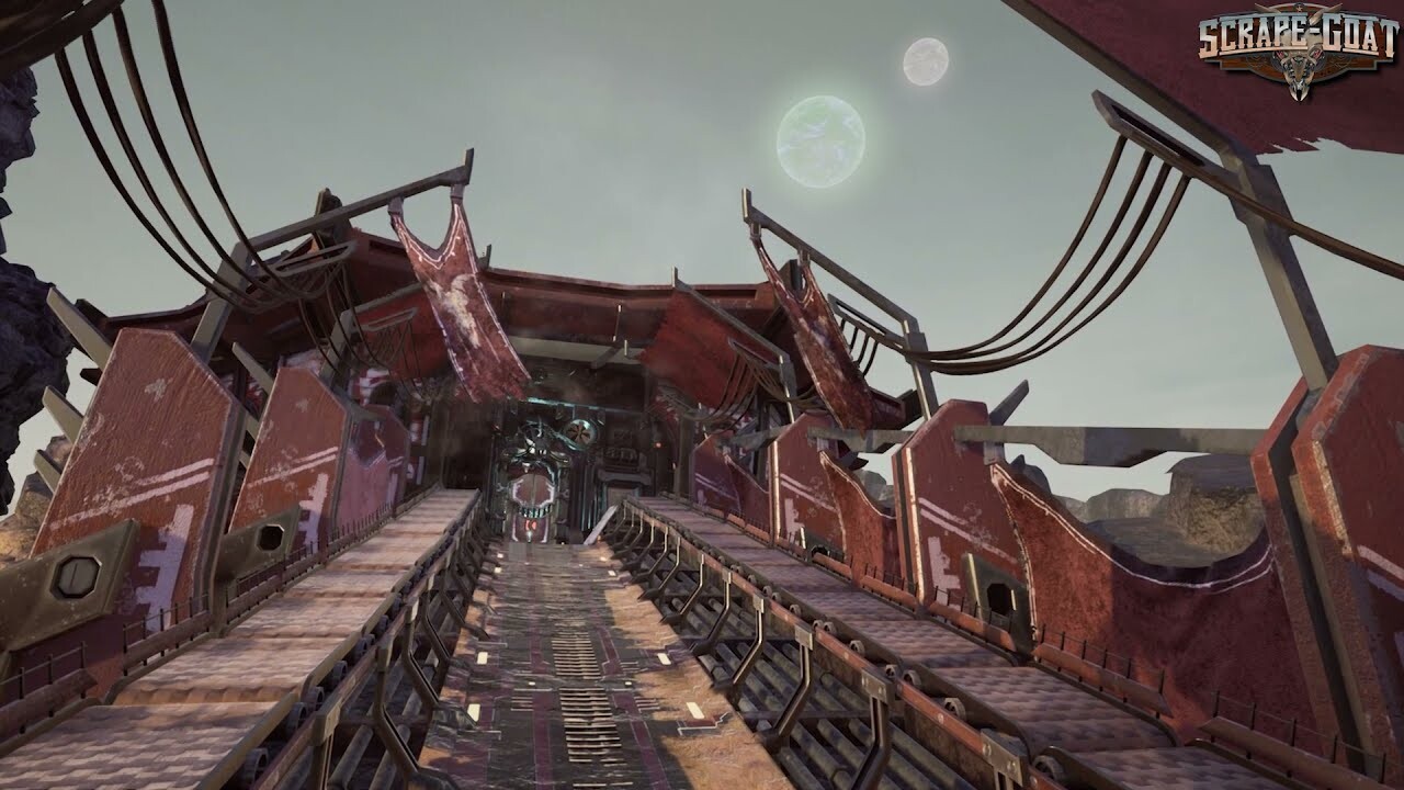 ArtStation - Scrape-Goat "Thieves' Fortress" WIP Flythrough