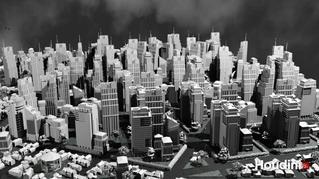ArtStation - Procedural City