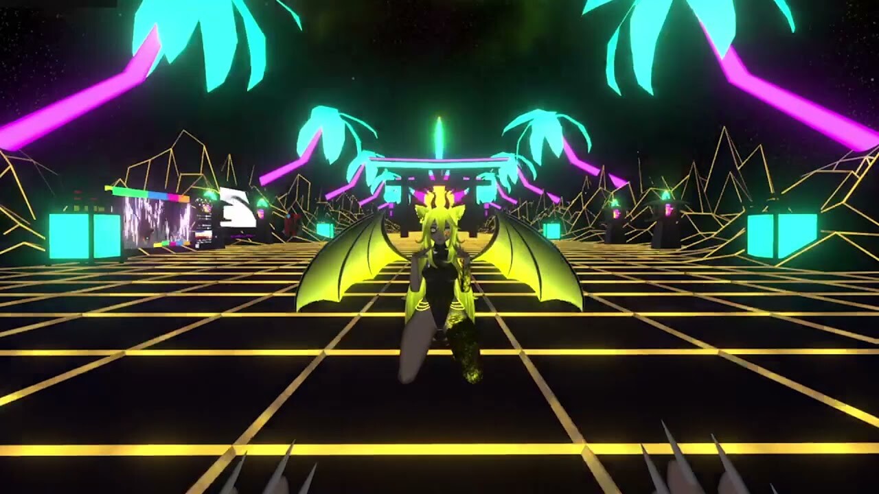 ArtStation - VRChat UDON Audio Visualizer World ~ [Audio Link]