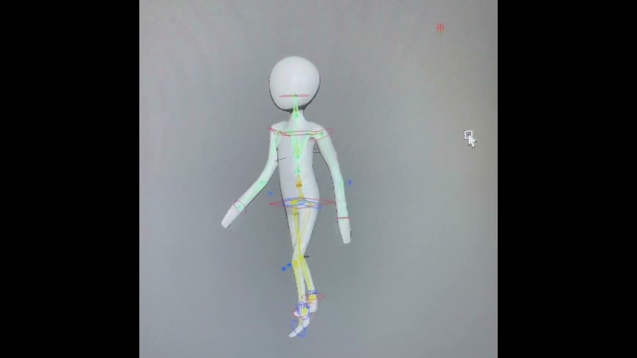 ArtStation - Short walking frame animation
