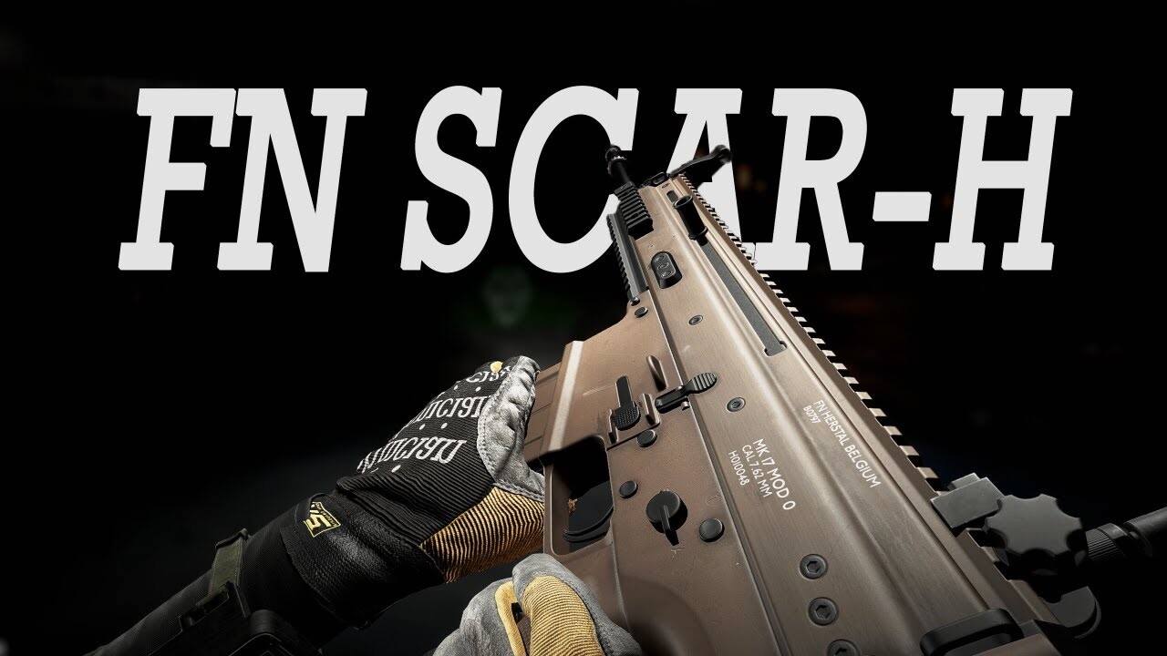 ArtStation - SCAR-H Animations