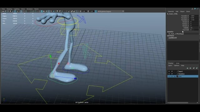 ArtStation - ART355C Character Rig: Alien