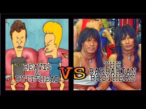 ArtStation - Beavis & Butt-Head Vs The Barbarian Brothers