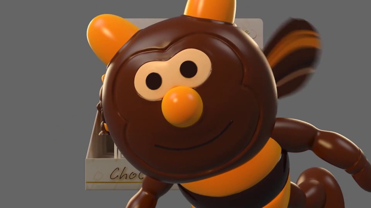 ArtStation - chocolate bees commercial