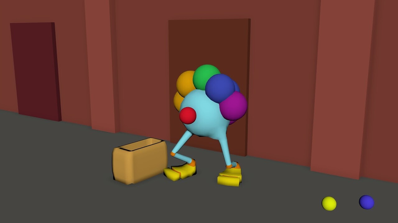 ArtStation - Bob The Clown - 3D Animation