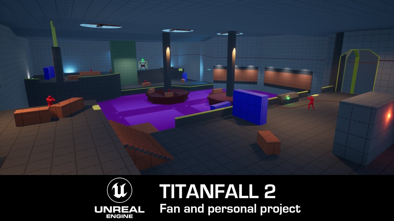 ArtStation - Level Design - Inspired by TITANFALL 2