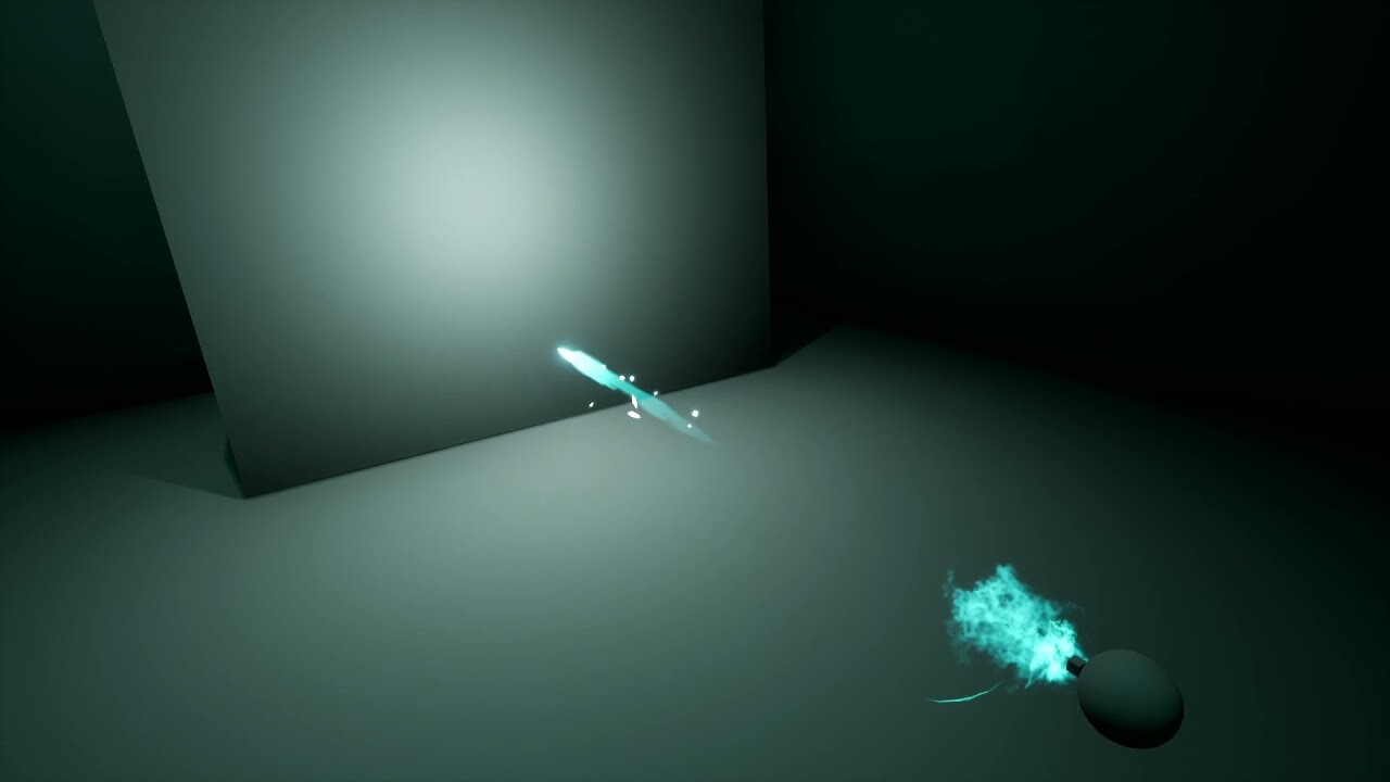 ArtStation - Ice projectile magic