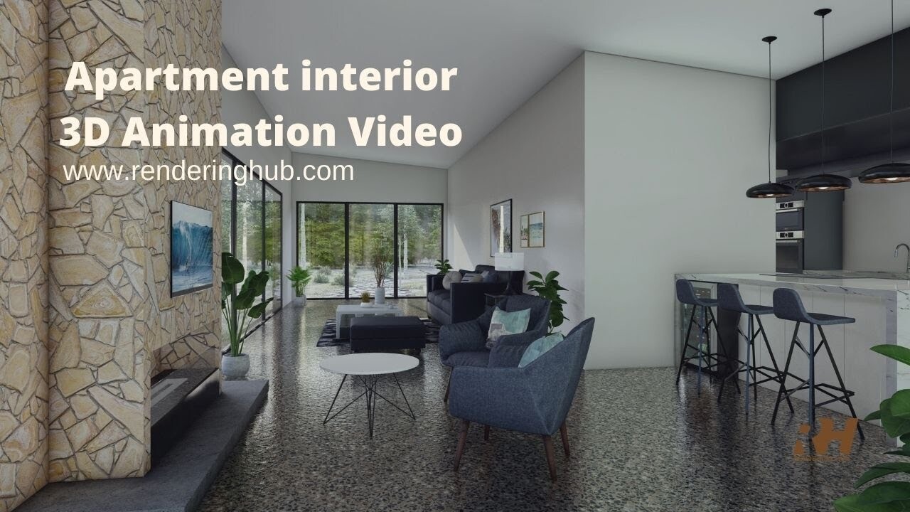 ArtStation - Modern House Interior Animation Walkthrough | 3D Animation ...