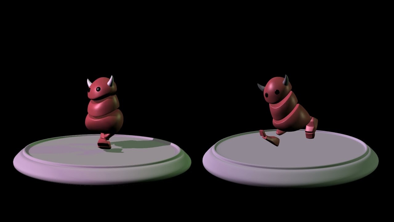 ArtStation - Walk and a Run Cycle without arms