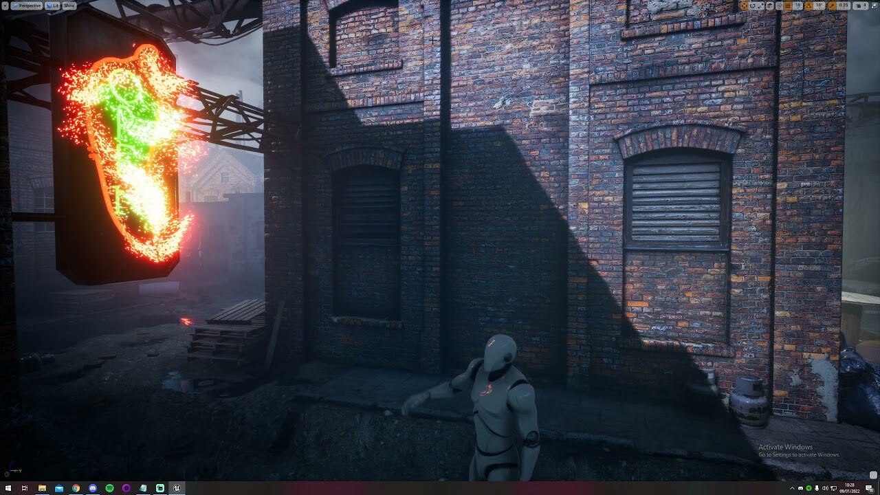 ArtStation - Neon energy absorption VFX