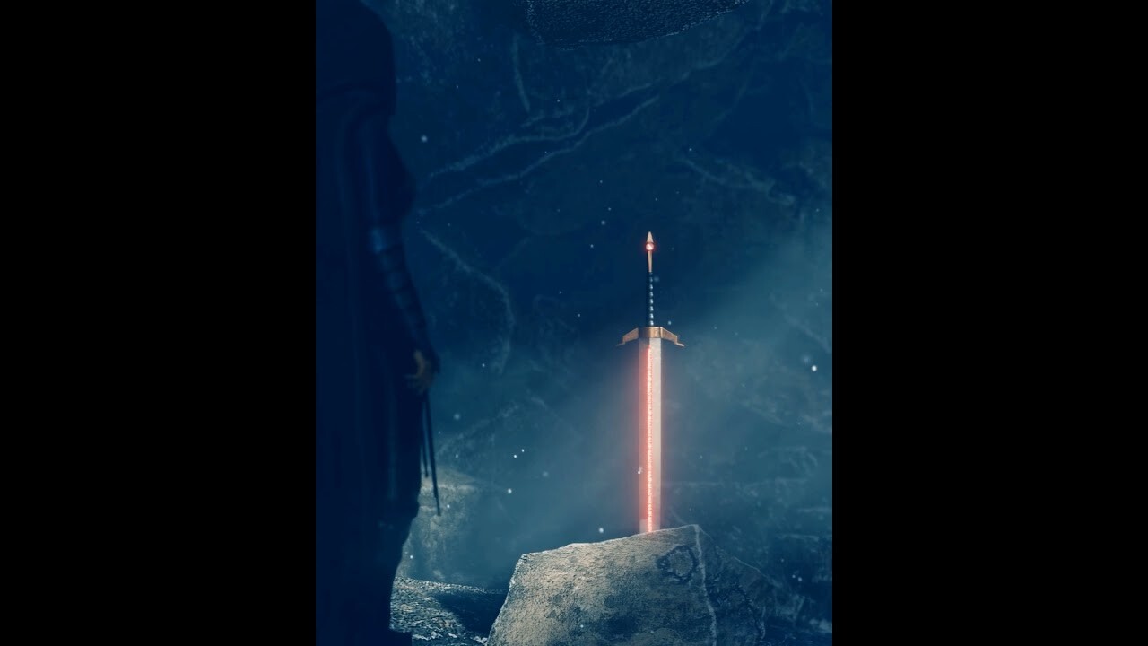 ArtStation - Sword Stuck in Stone - Environment Design