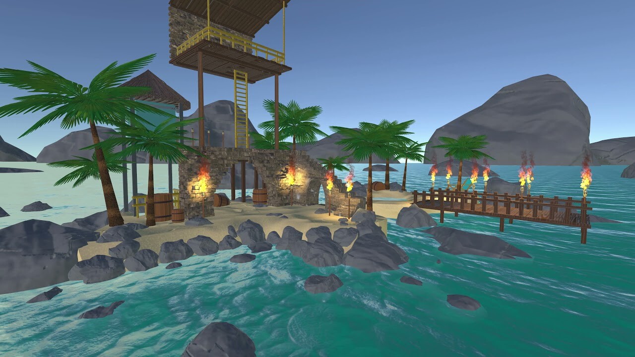 ArtStation - Tiny Island.