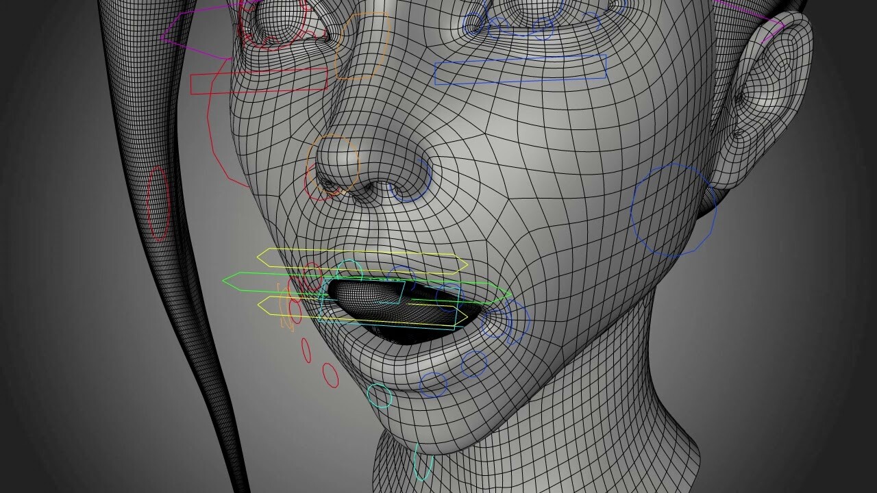 ArtStation - Facial rig (Cinema 4d)