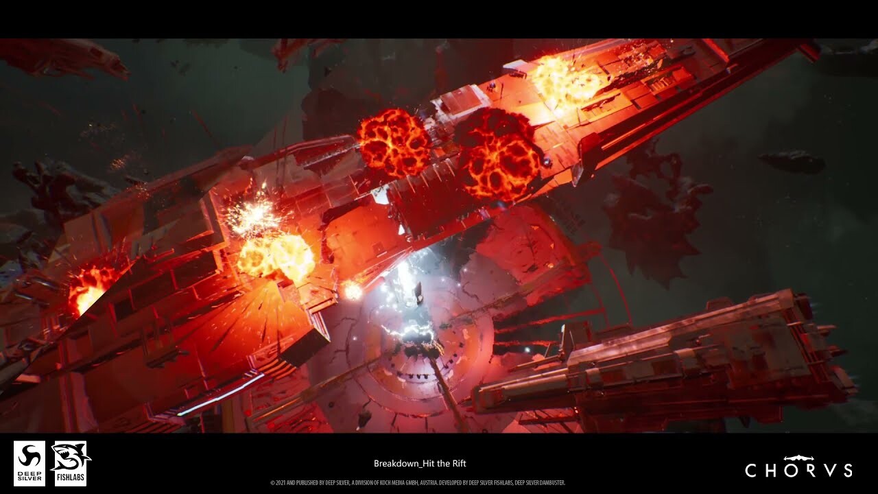 ArtStation - Chorus Cinematic VFX Breakdown : Hit The Rift