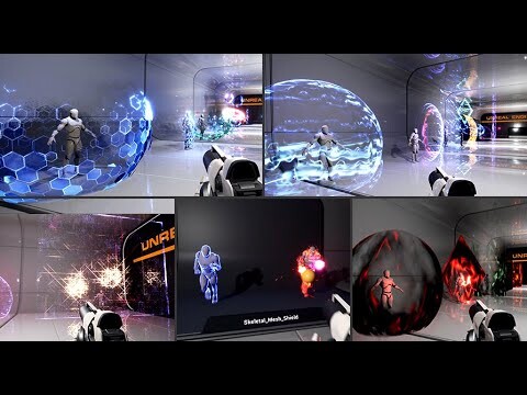 ArtStation - Unreal Shield FX Responsive Asset
