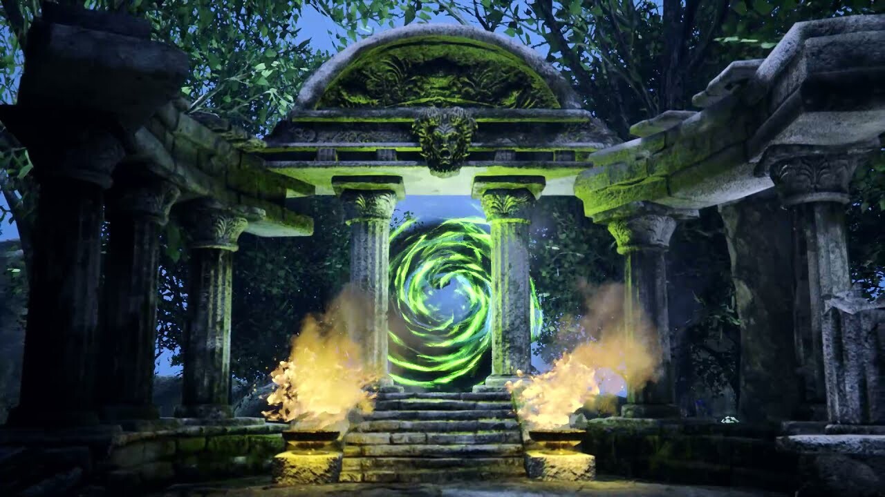 ArtStation - Ancient Ruins animation