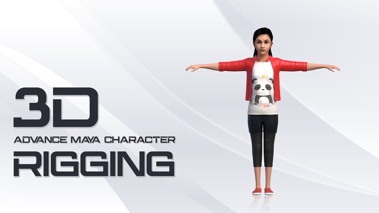 ArtStation - Advance Maya Rig | Rigging Girl Character | Incredimate