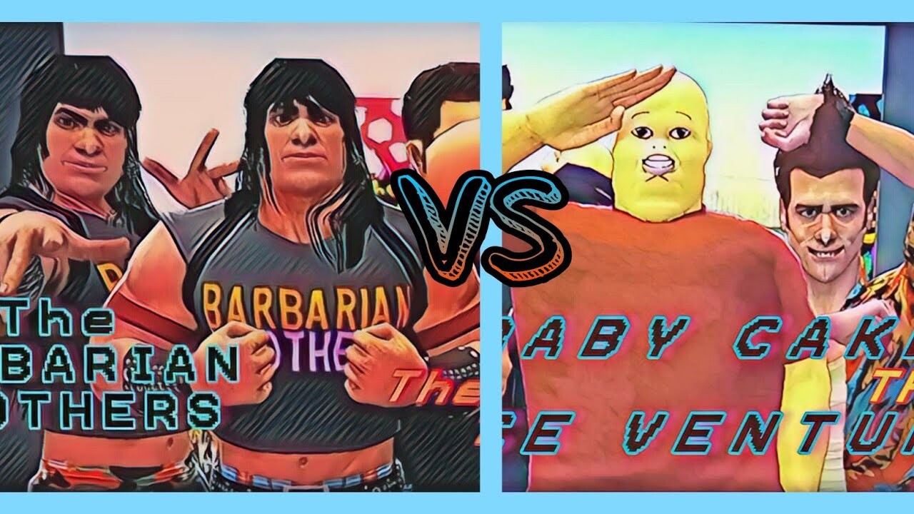 ArtStation - The Barbarian Brothers Vs Baby Cakes & Ace Ventura