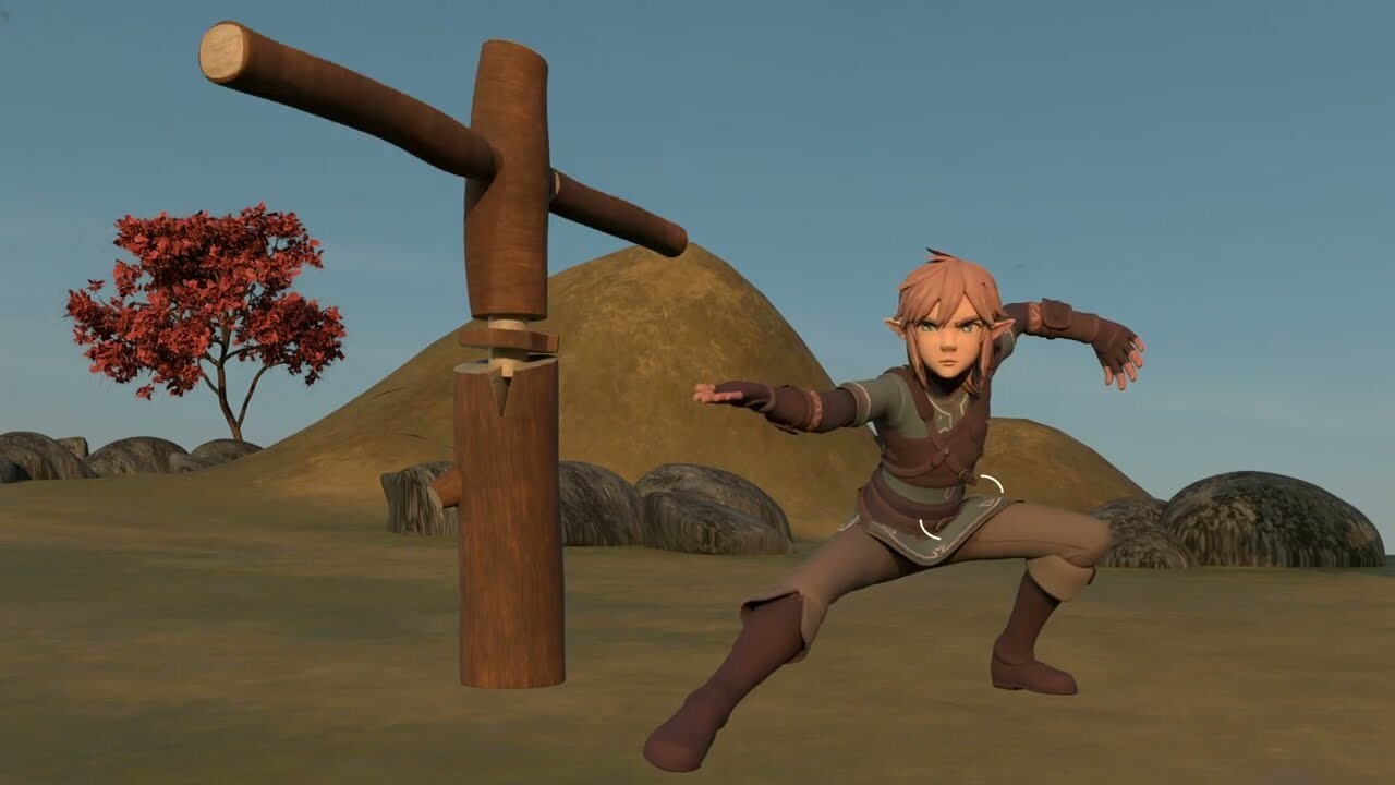 ArtStation - Link Pantomime Animation