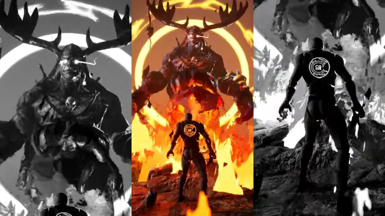 ArtStation - Mannequin Motion Poster in UE4 Niagara and Sequencer