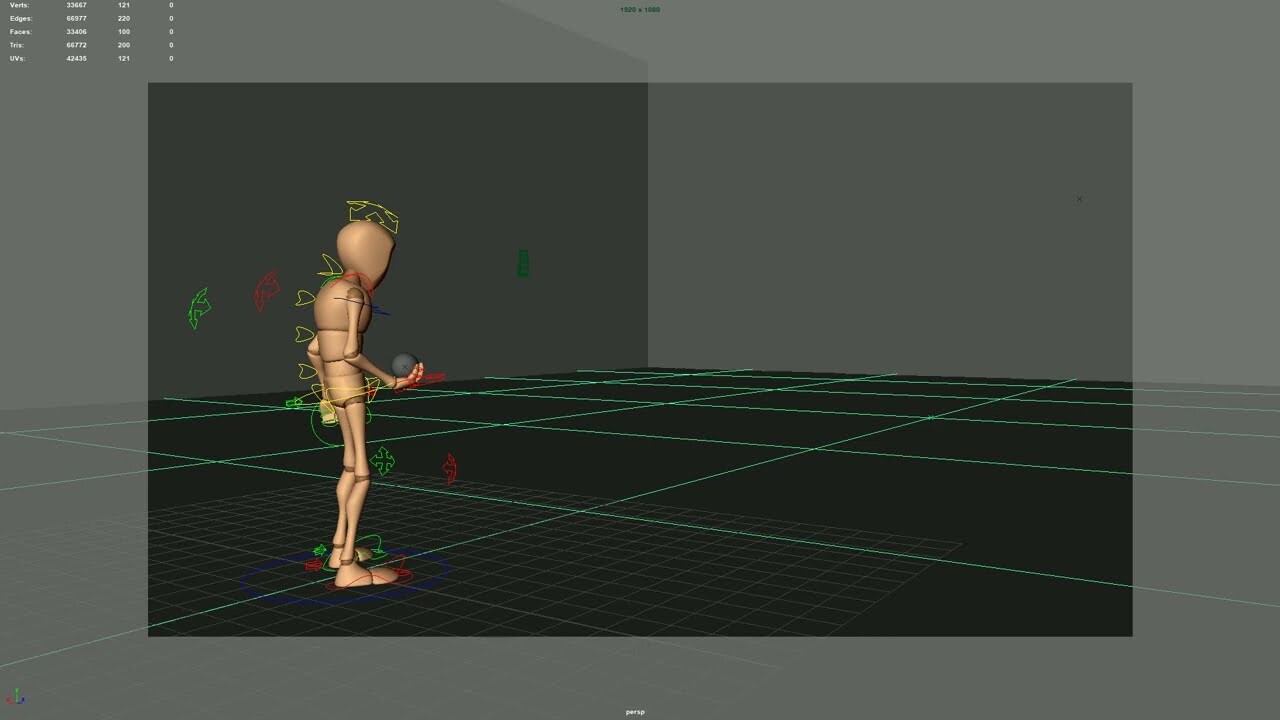 ArtStation - throwing ball animation