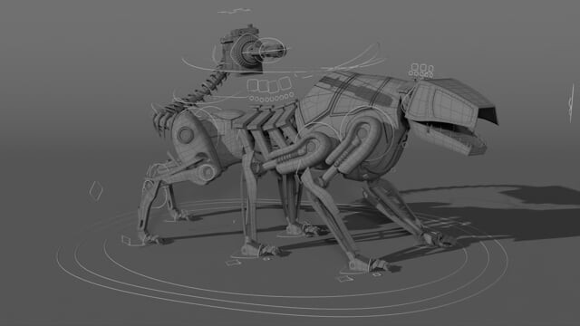 ArtStation - Hexapod Rig