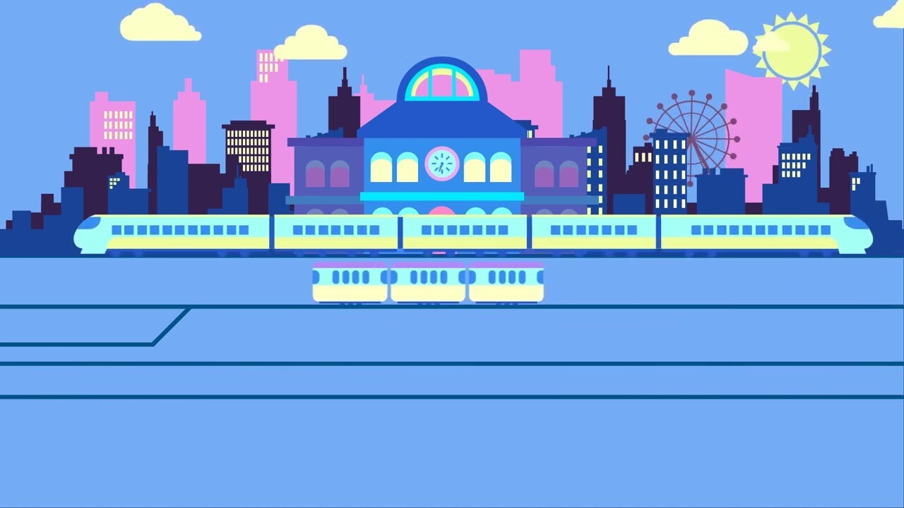 ArtStation - Looping Train Station