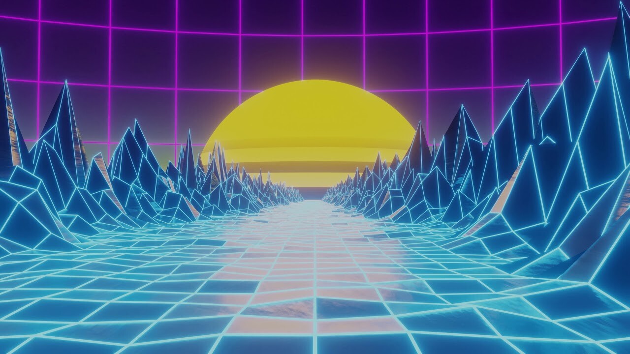 ArtStation - Synthwave Drive