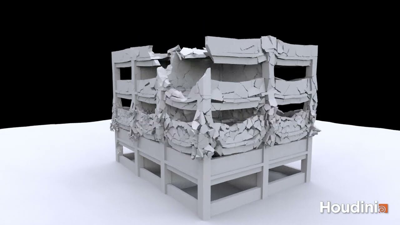 ArtStation - Houdini RBD Destruction