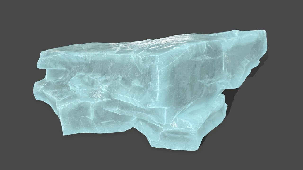 ArtStation - ice rocks