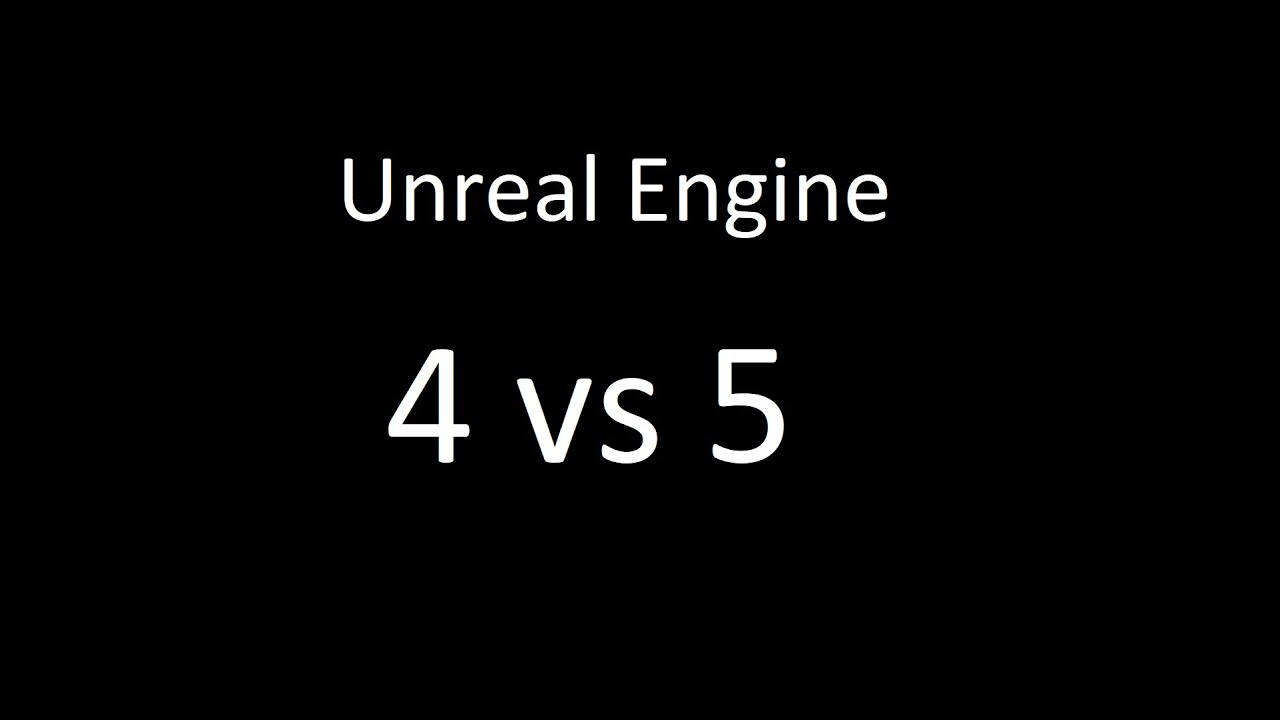 ArtStation - unreal 4 vs 5