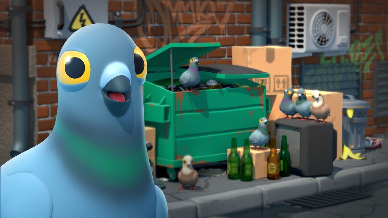 ArtStation - Pigeons (Personal Animation Project)