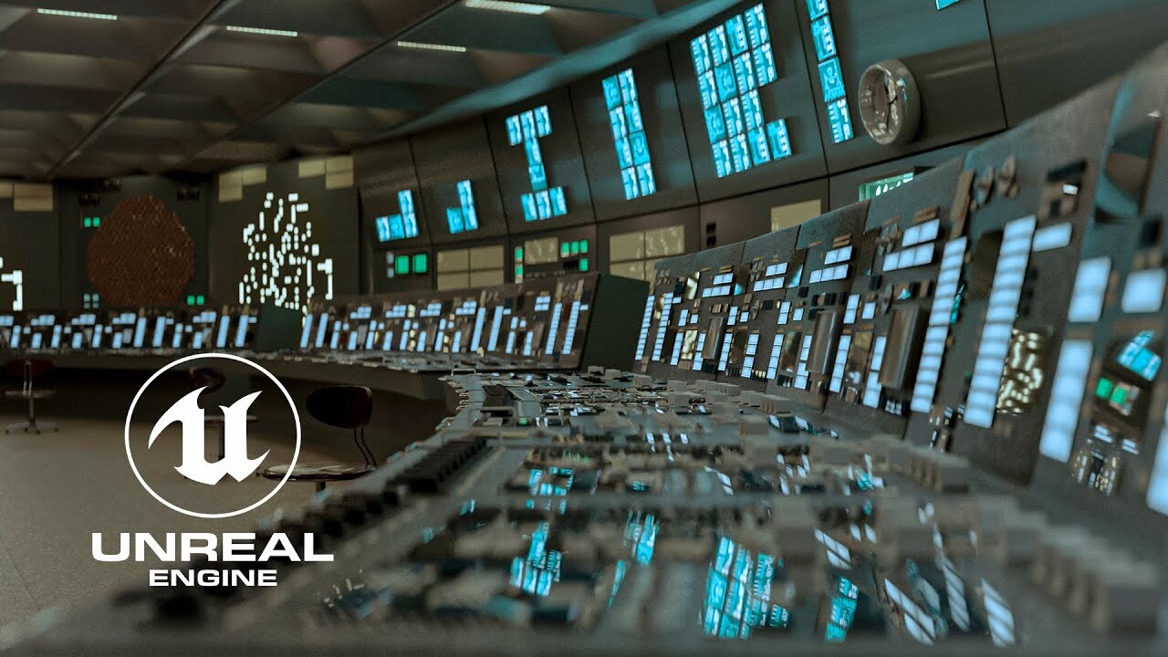 ArtStation - Chernobyl Reactor Control Room in Unreal Engine 5. Lumen