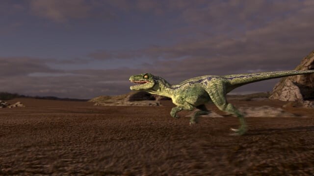 ArtStation - Raptor on the Run