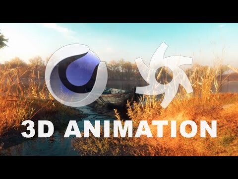 ArtStation - Boat in Lake ANIMATION