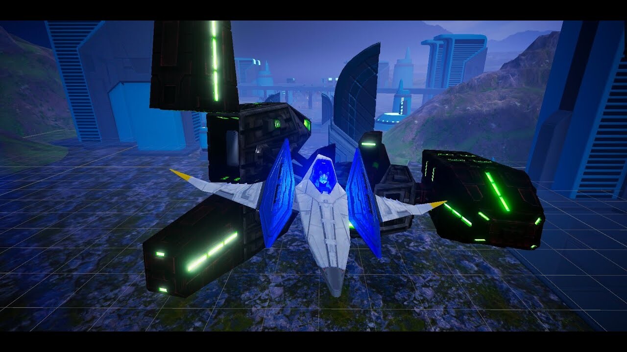 ArtStation - star fox fanmade ( fangame) level 1 (PROTOTYPE)