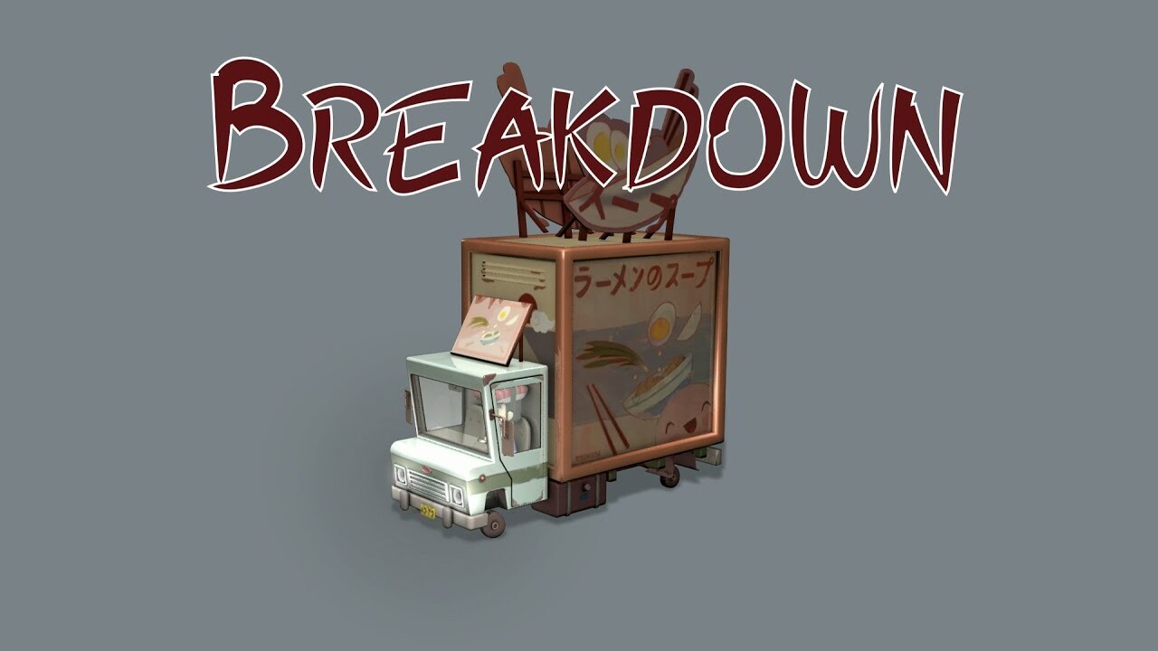 ArtStation - Sushi Chef & Ramen Car - How did I do it?